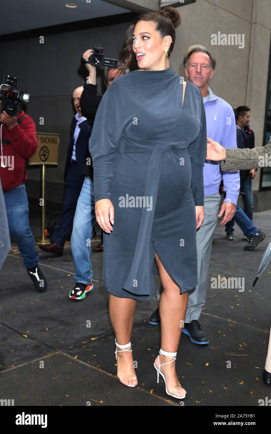 New York, NY, USA. 30th Oct, 2019. Ashley Graham at NBC'S Today Show to ...