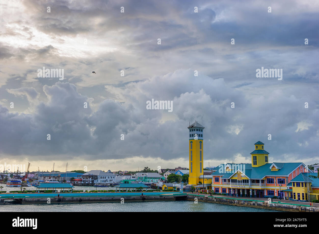 Nassau, Bahama - September 21,2019:Terminal Building at Prince George ...