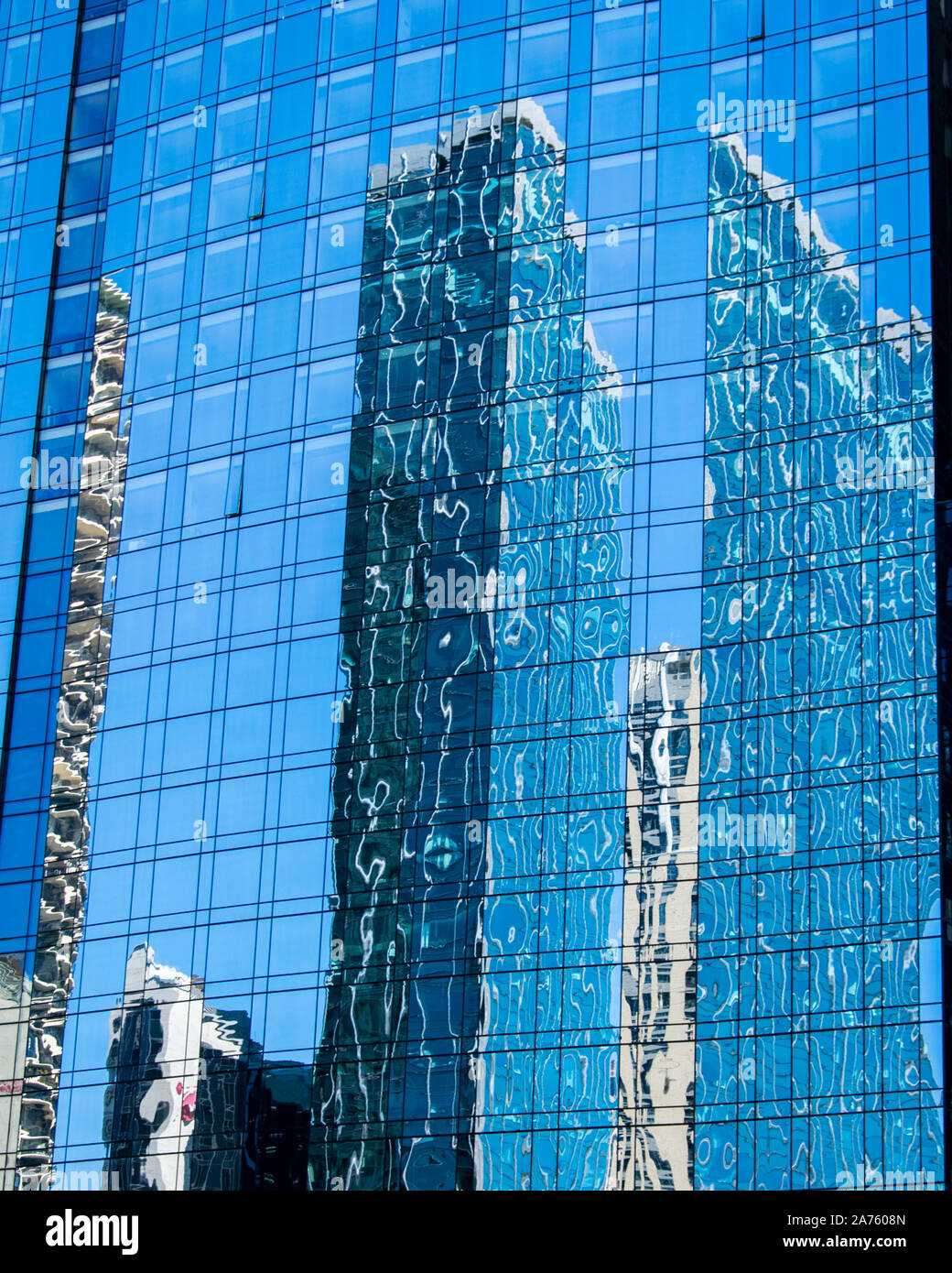 Reflections in Glass Skyscrapers Stock Photo - Alamy