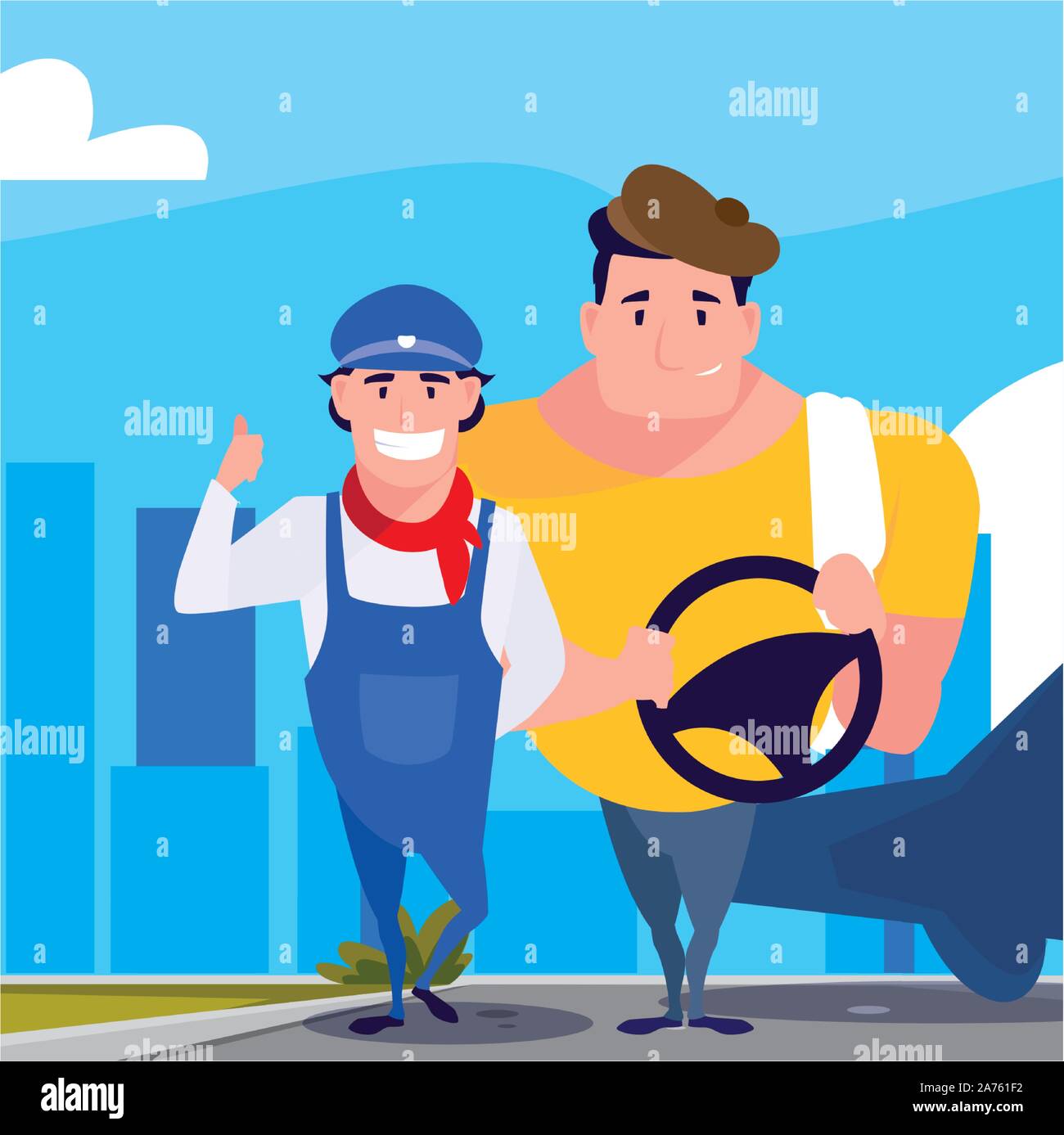 drivers inside frame design, Worker professional working occupation job ...