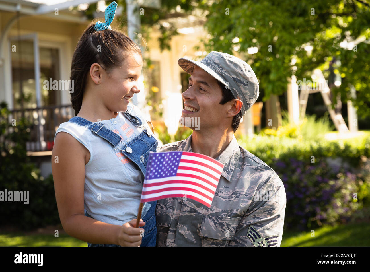 Soldier Carrying Child High Resolution Stock Photography and Images - Alamy
