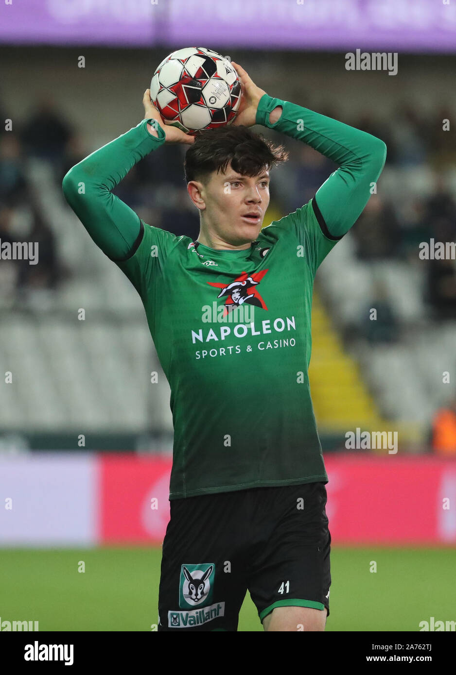 BRUGGE, BELGIUM - OCTOBER 29: Giulian Biancone of Cercle during the ...
