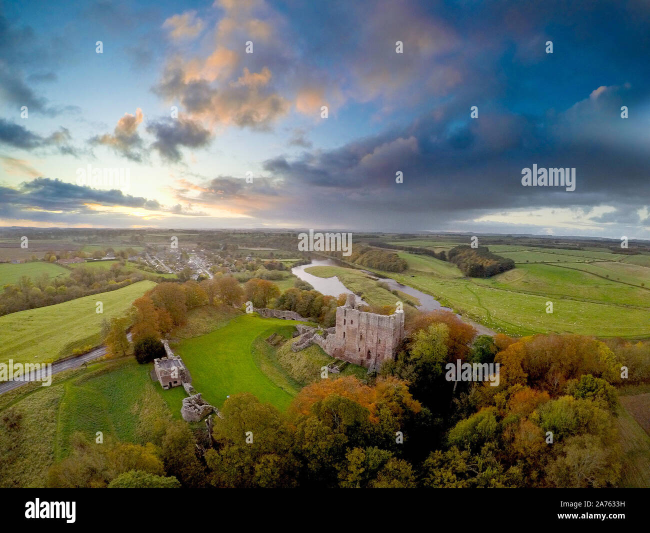 Norham Castle once the most dangerous place in England built by the ...
