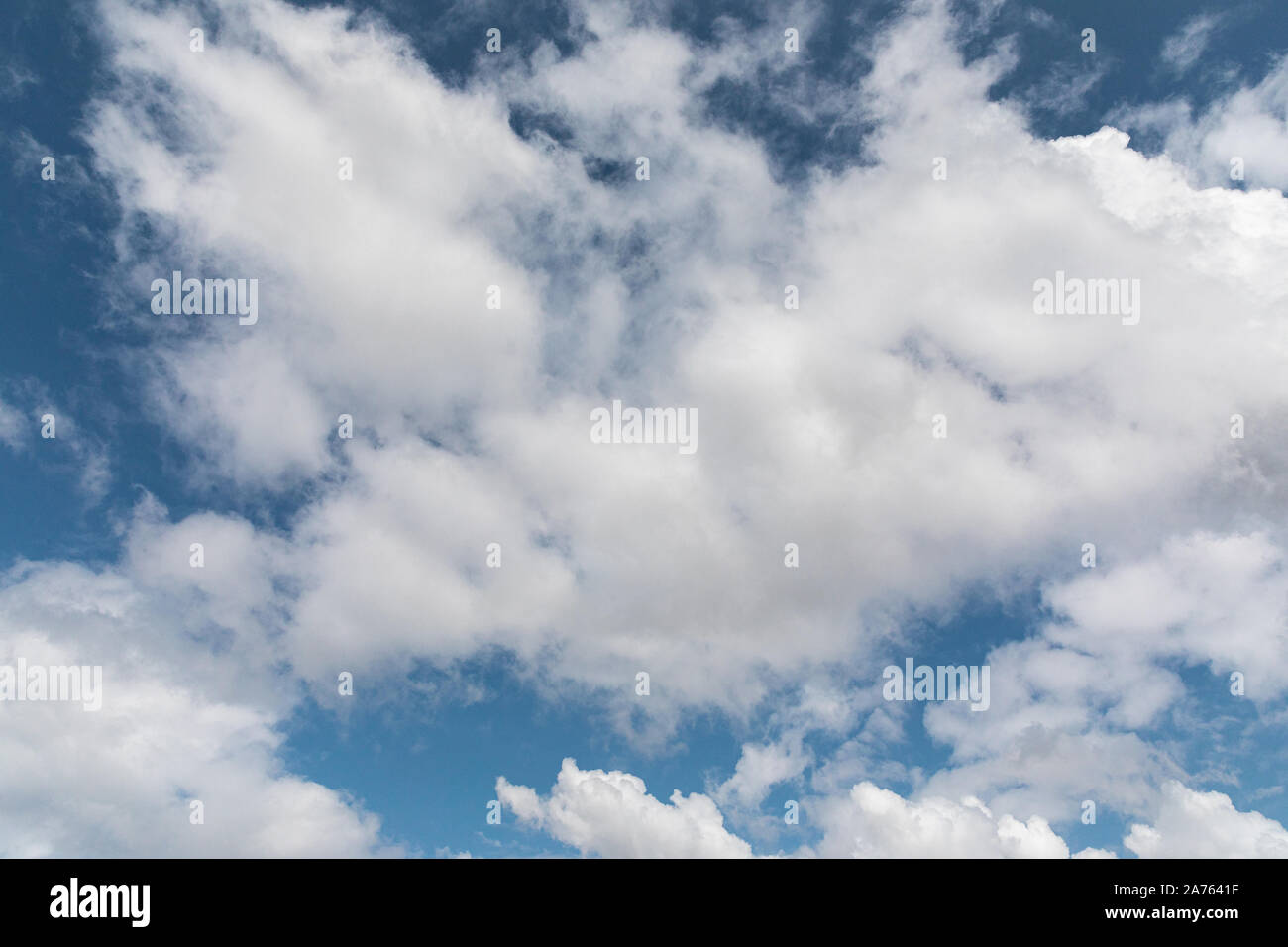 Clean sky on good weather day.Importance of climate change actions ...