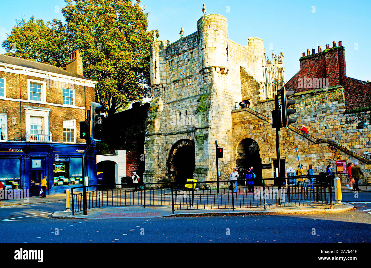 Bootham Bar, York, England Stock Photo - Alamy
