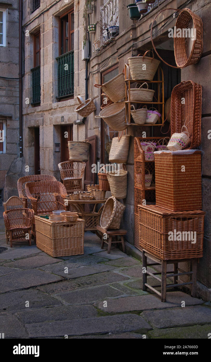 Basket Makers shop front Stock Photo - Alamy