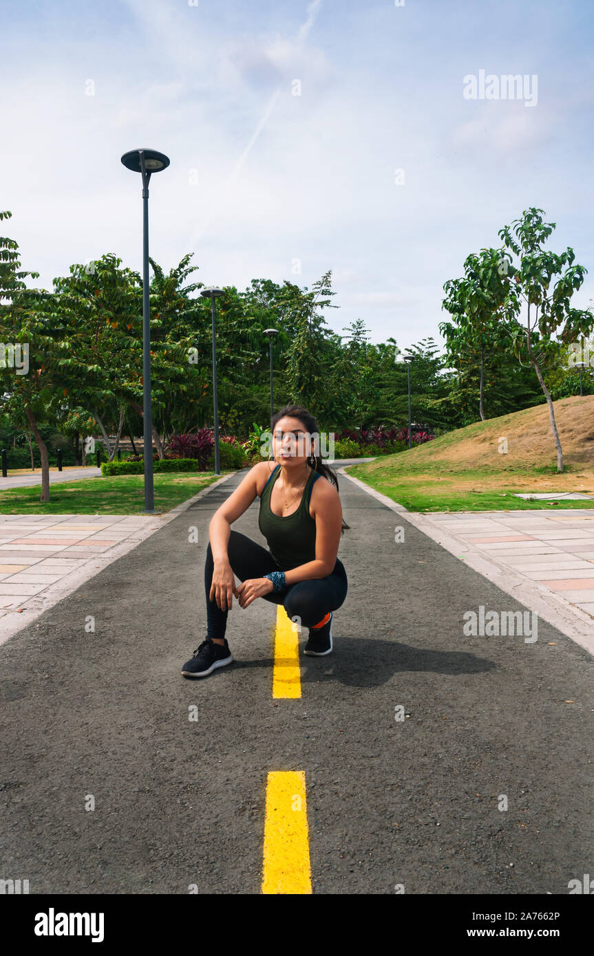 Arm resting on knee hi-res stock photography and images - Alamy