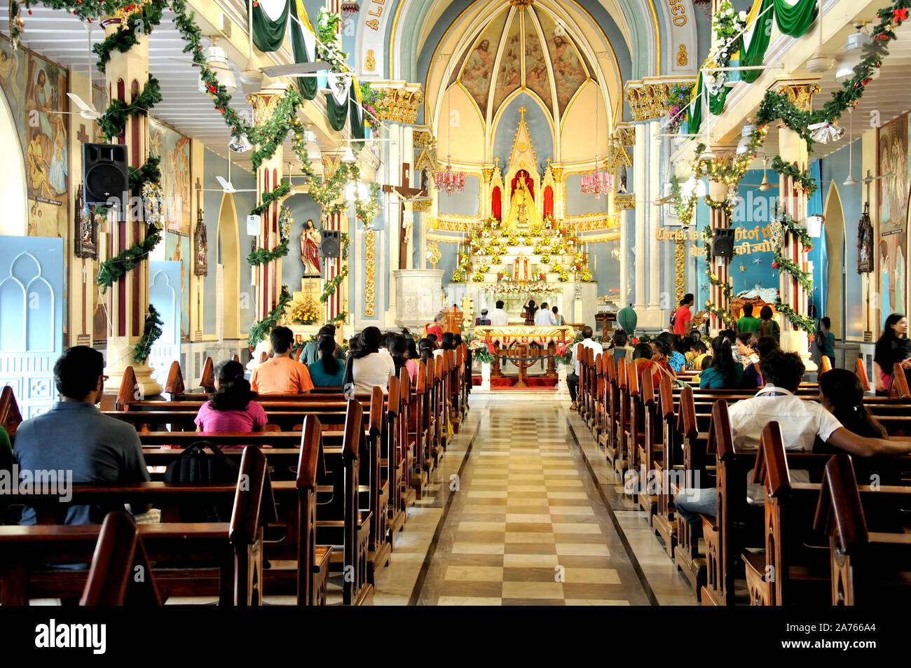 Mumbai catholic church hi-res stock photography and images - Alamy