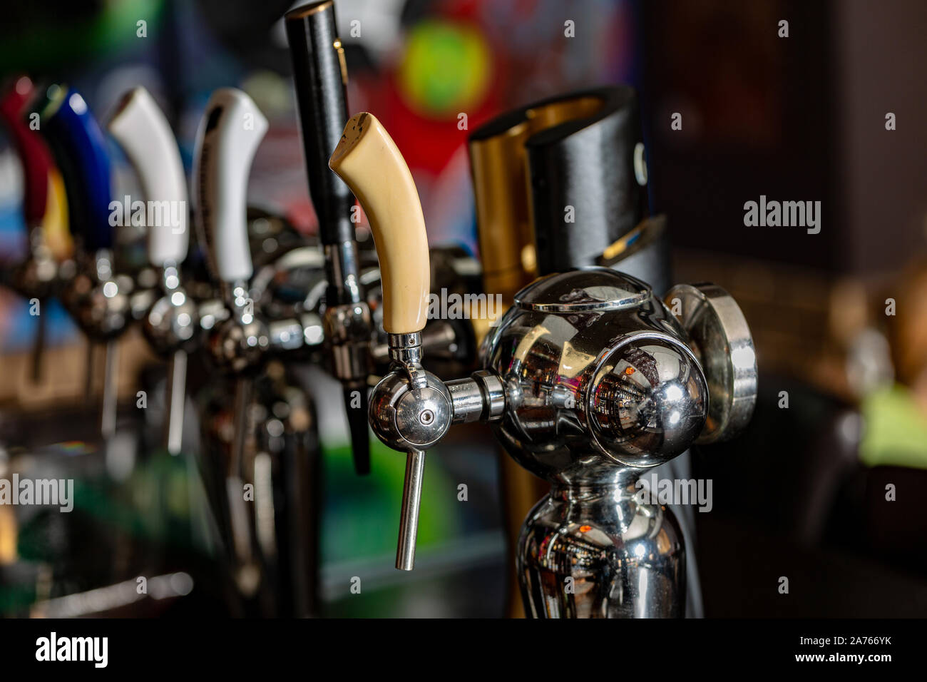Beer pump detail hi-res stock photography and images - Alamy