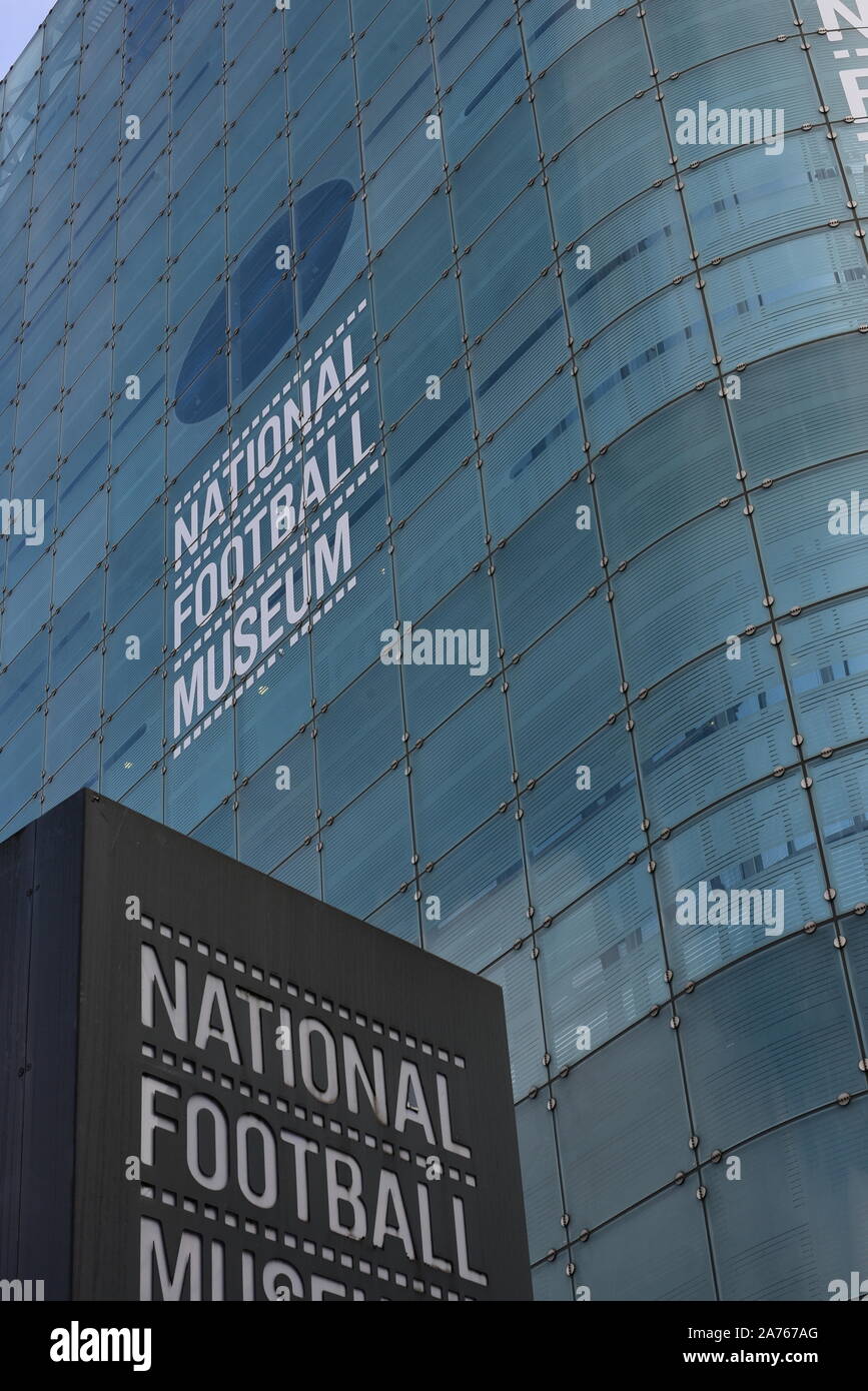 National Football Museum in Manchester Stock Photo - Alamy