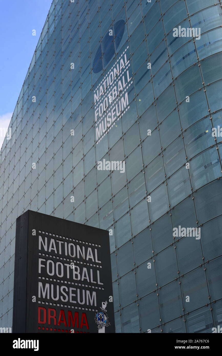 National Football Museum in Manchester Stock Photo - Alamy