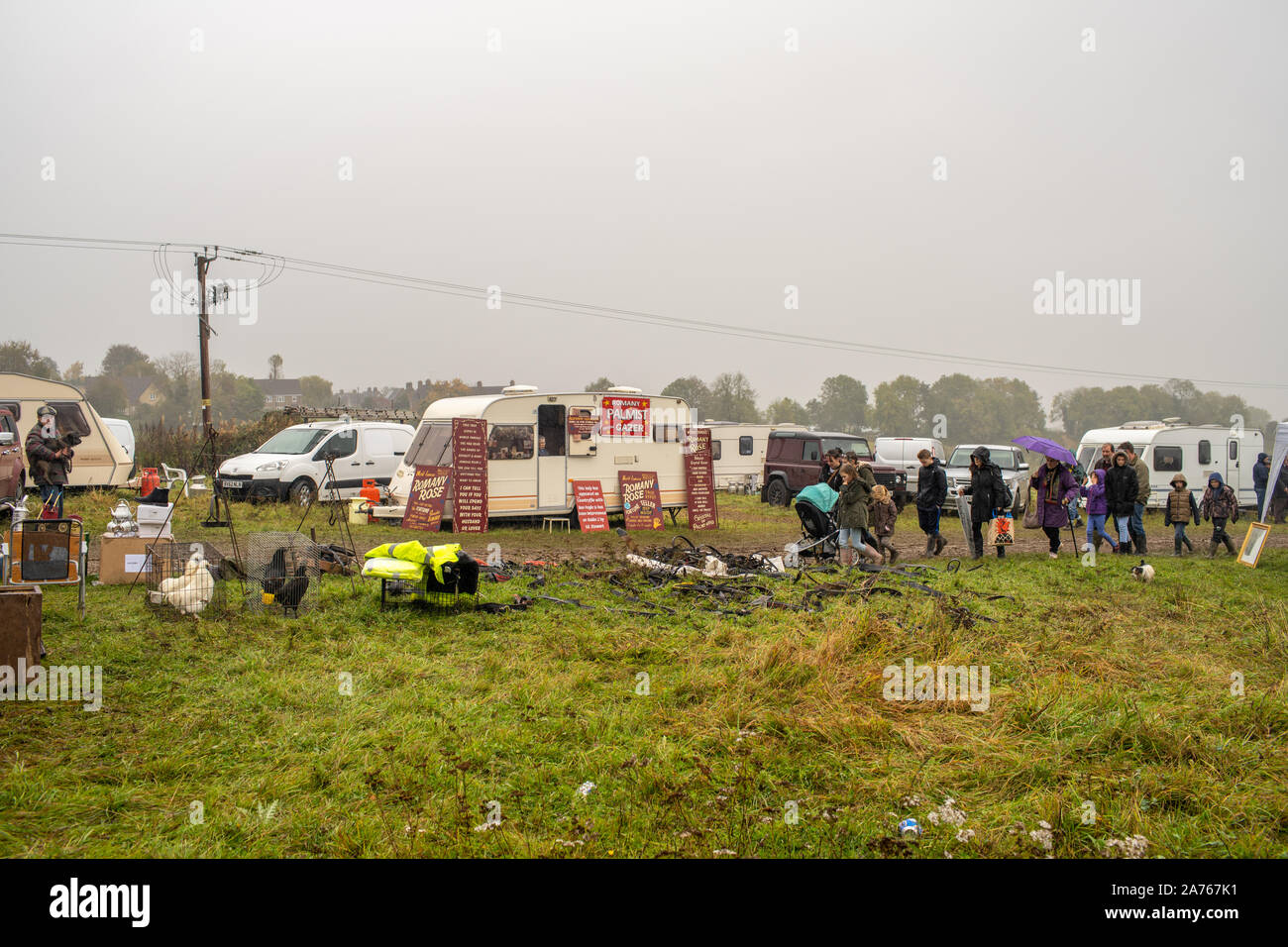 Stow Gypsy Horse Fair, Stow on the Wold, Cotswolds, Glouctershire ...