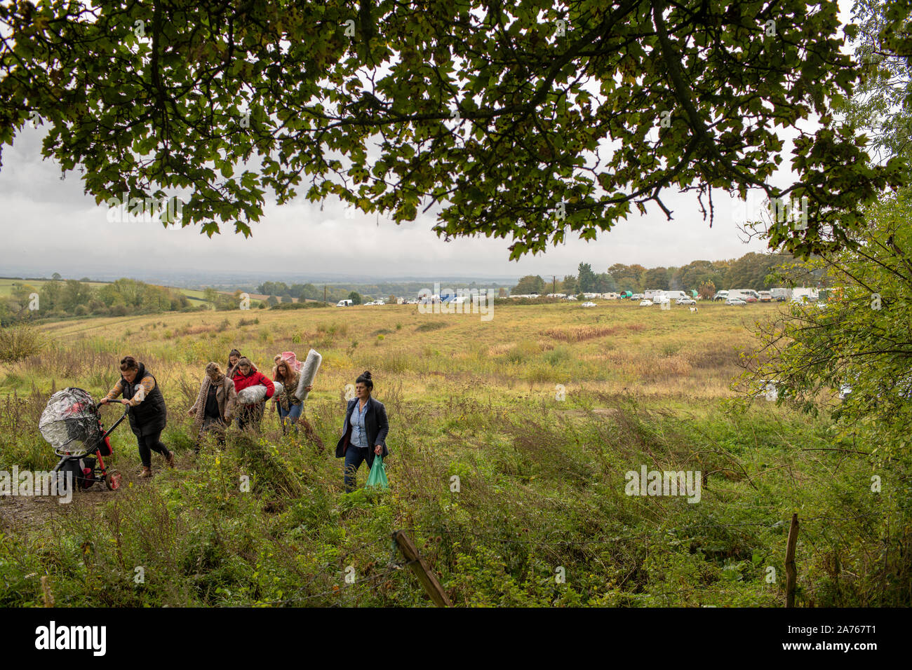 Stow Gypsy Horse Fair, Stow on the Wold, Cotswolds, Glouctershire ...