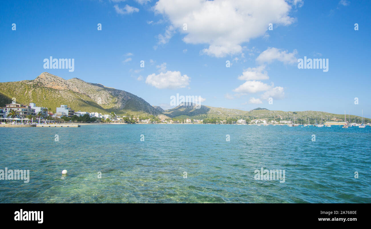 Pollensa village in majorca hi-res stock photography and images - Alamy