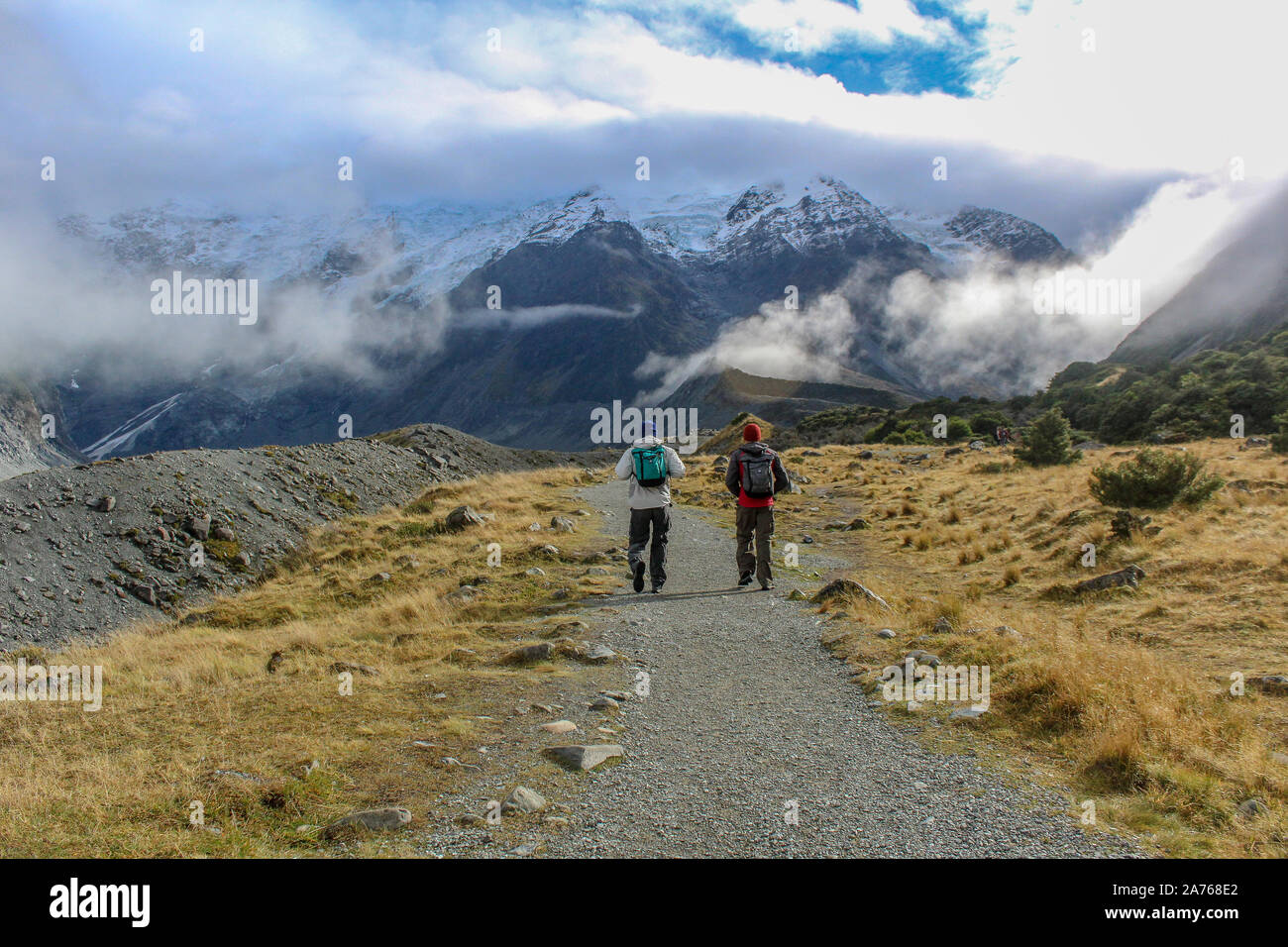 Two men trekking hi-res stock photography and images - Alamy