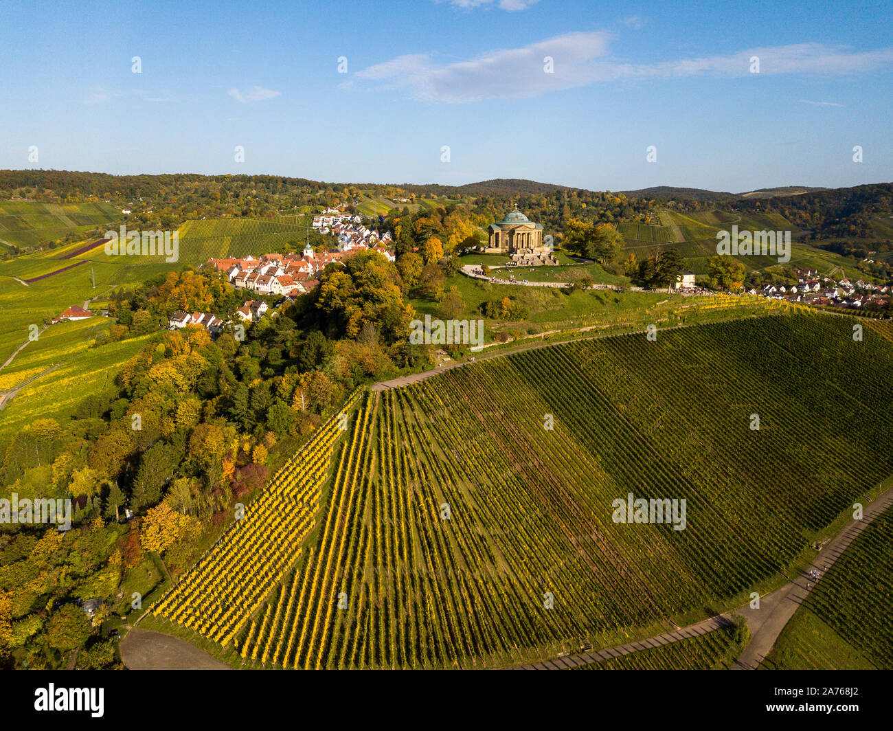 Rotenberg mausoleum stuttgart baden wuerttemberg germany hi-res stock ...