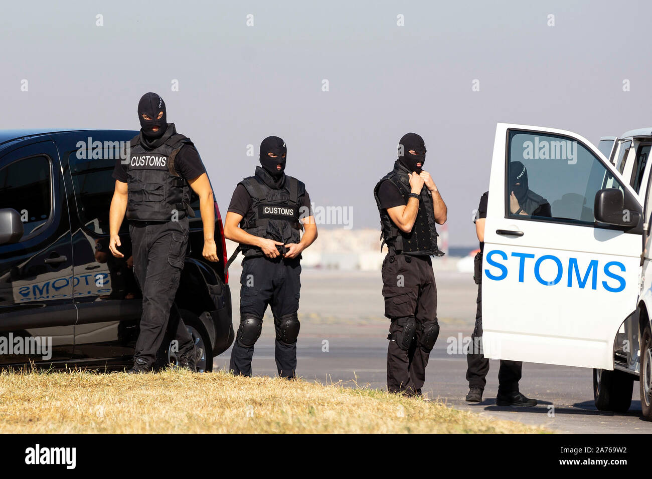 Customs and border protection officers and Drug enforcement ...