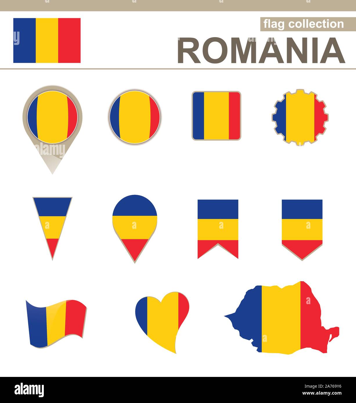 Romanian ribbon Stock Vector Images - Alamy