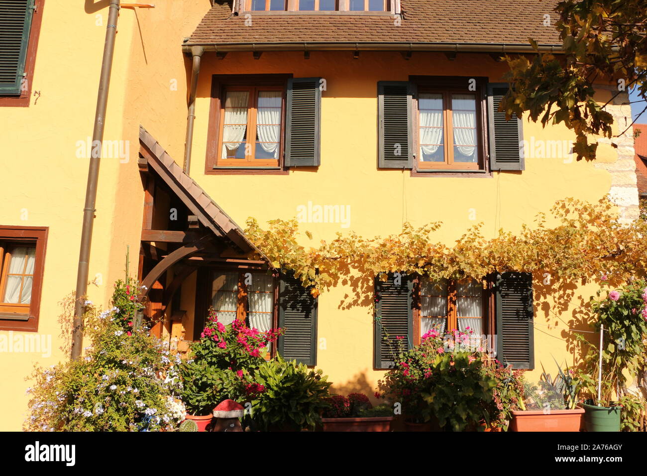 Historisches Gebäude in der Altstadt von Engen in Süddeutschland Stock ...