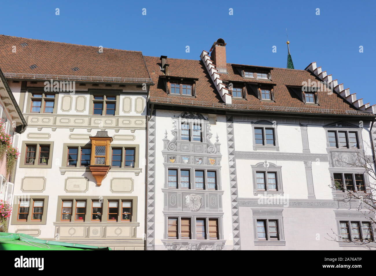 Historische Gebäude im Zentrum von Engen in Süddeutschland Stock Photo ...