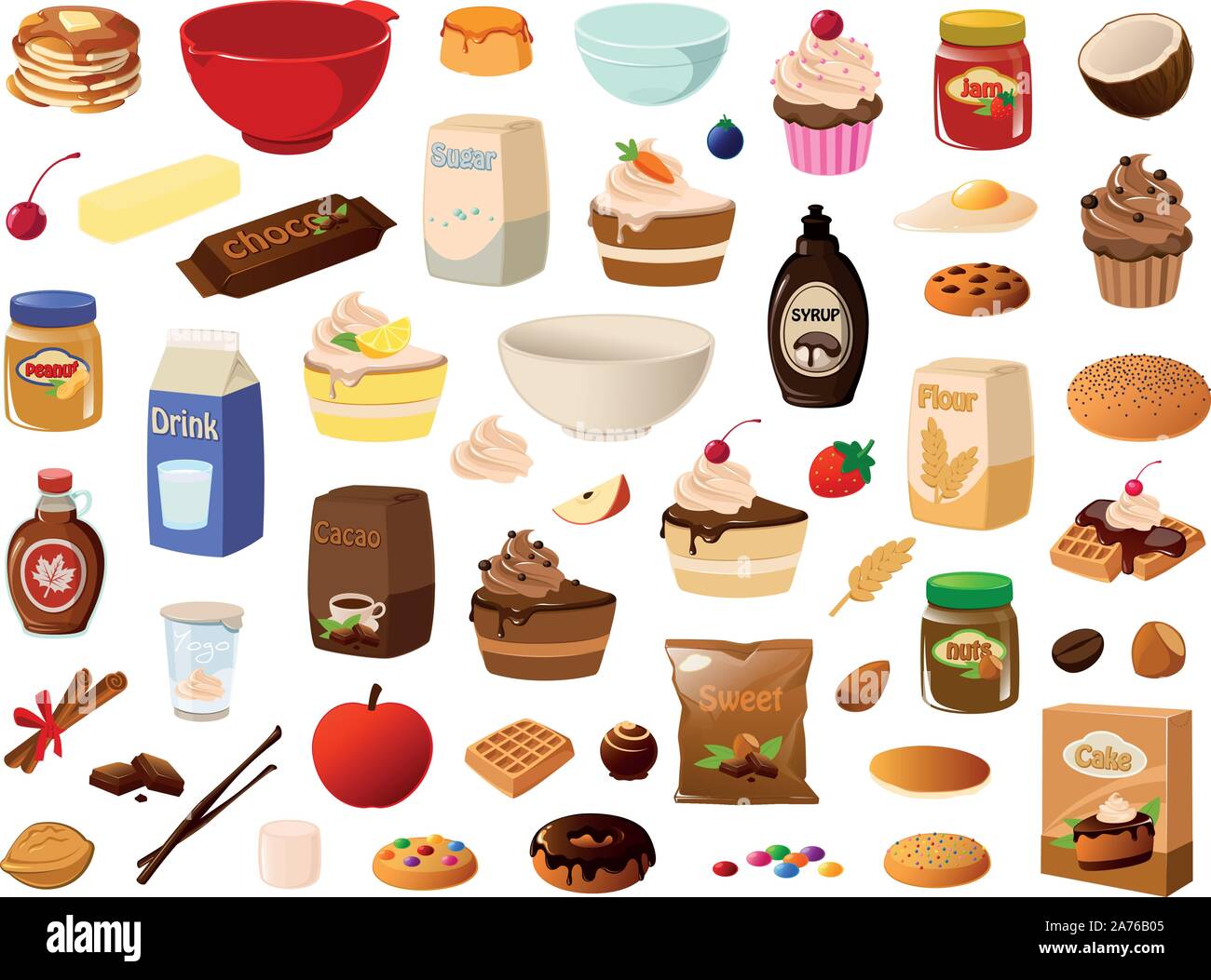 Cooking Ingredients Clip Art