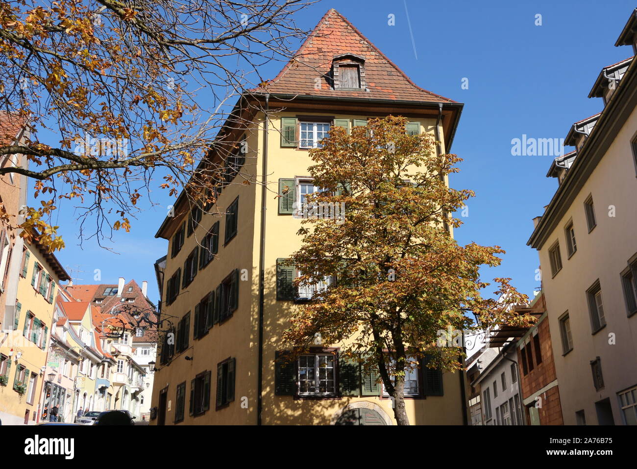 Historische Gebäude im Zentrum von Engen in Süddeutschland Stock Photo ...