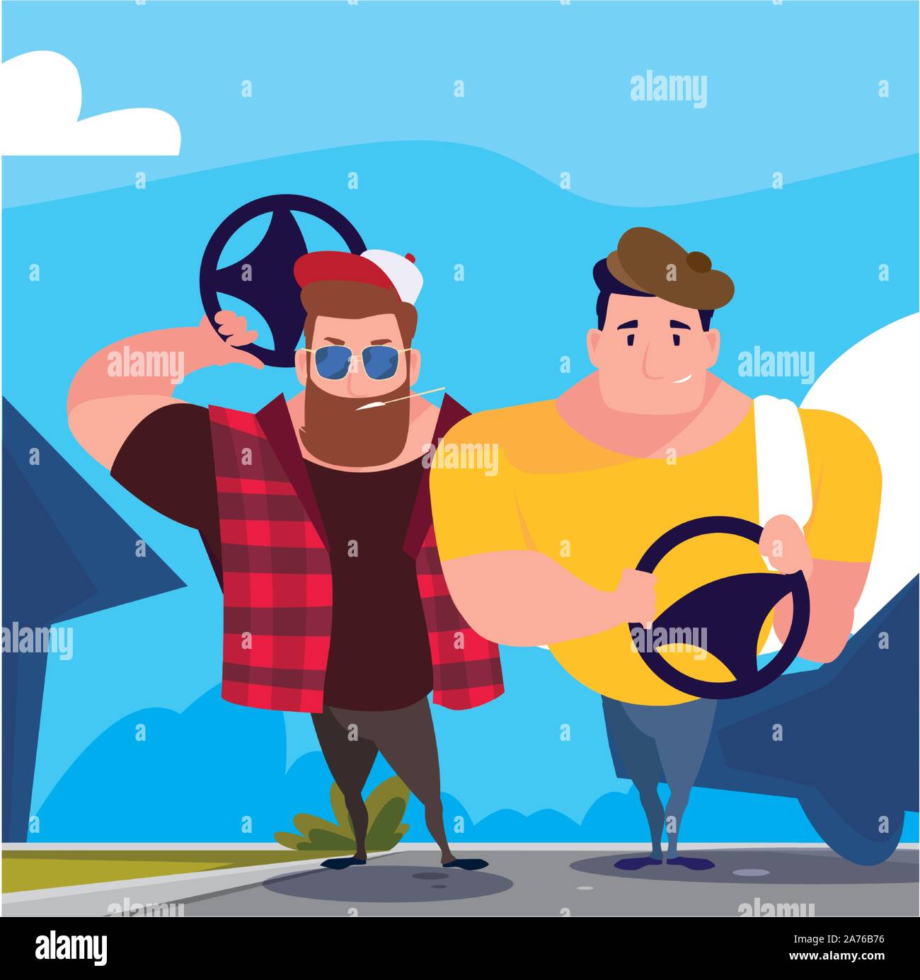 drivers inside frame design, Worker professional working occupation job ...