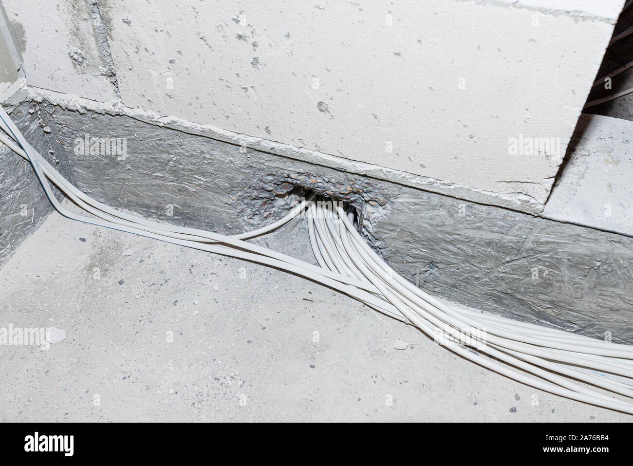 Electrical Cables On Floor In High Resolution Stock Photography and ...