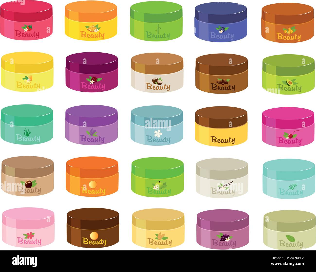 Cocoa butter lotion Stock Vector Images - Alamy