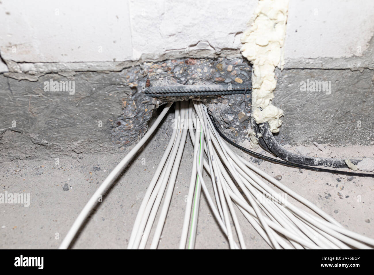 New Electrical Wiring In House Stock Photos & New Electrical Wiring In ...