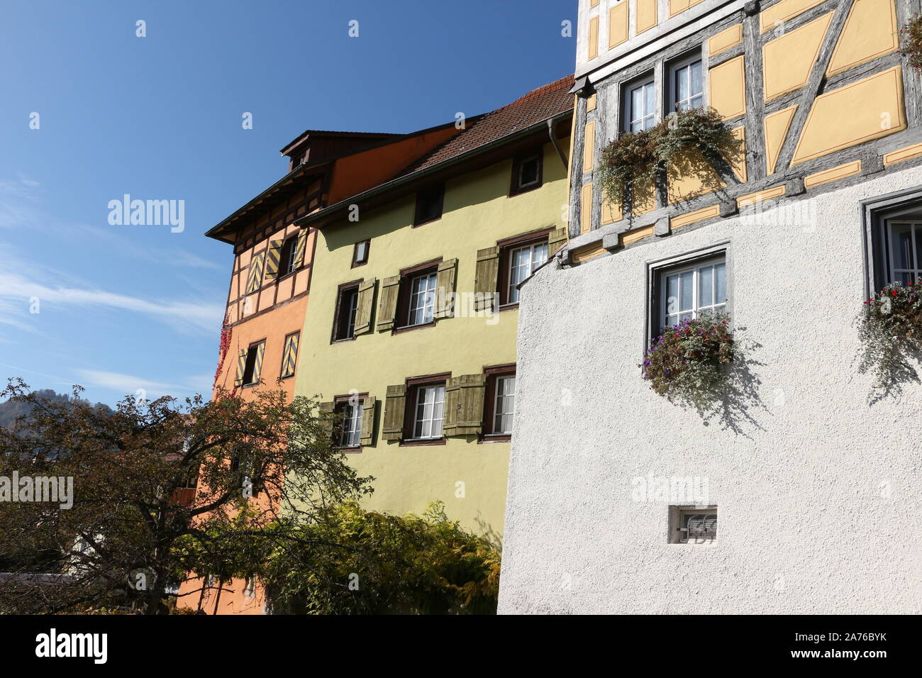 Historische Gebäude im Zentrum von Engen in Süddeutschland Stock Photo ...