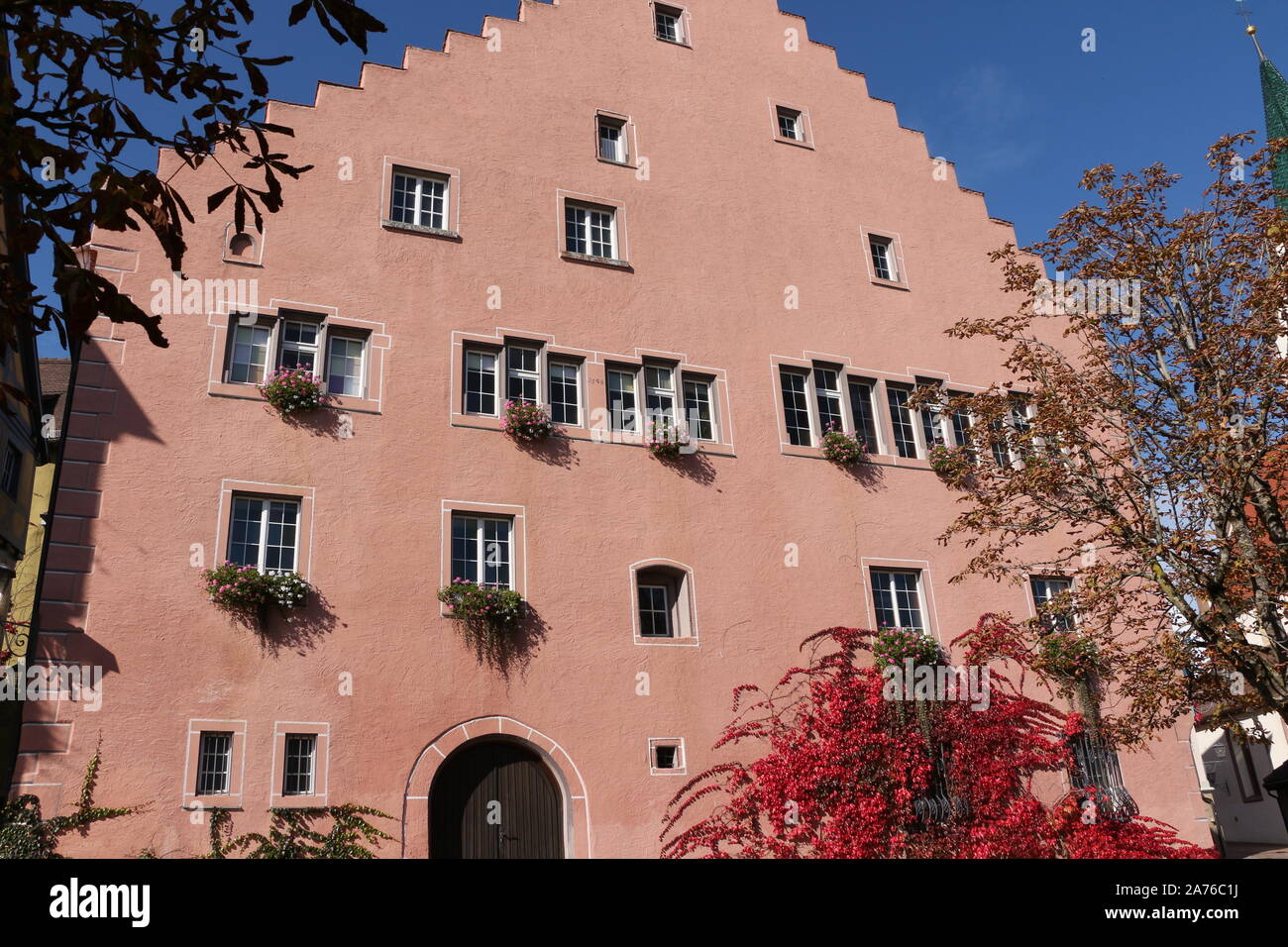 Historisches Gebäude in der Altstadt von Engen in Süddeutschland Stock ...