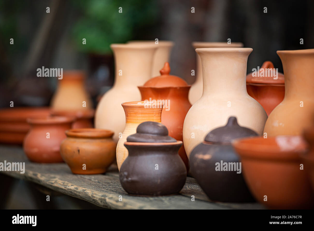 Handcrafted pottery hi-res stock photography and images - Alamy