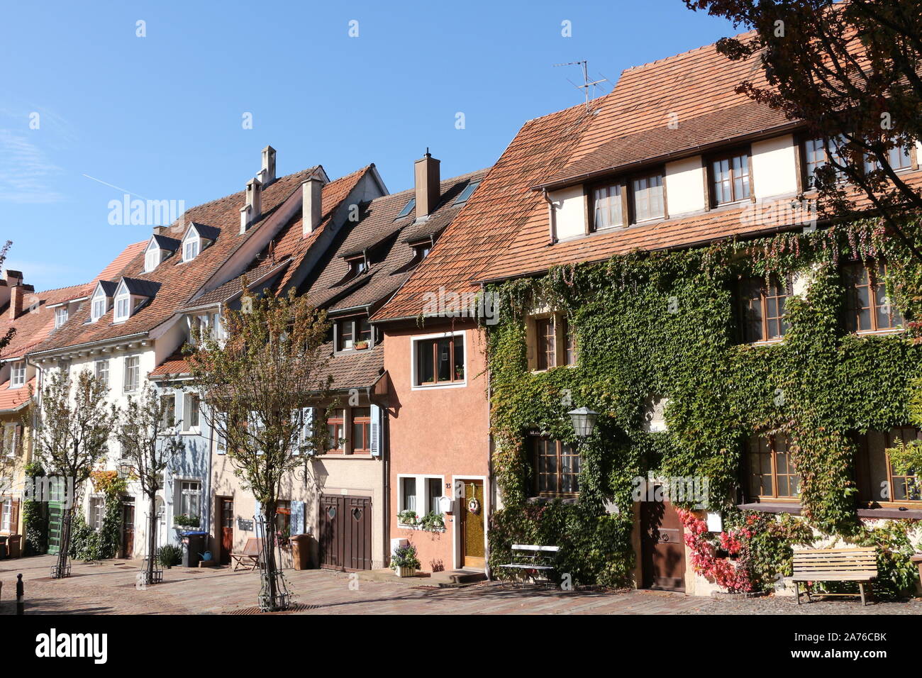 Historische Gebäude im Zentrum von Engen in Süddeutschland Stock Photo ...