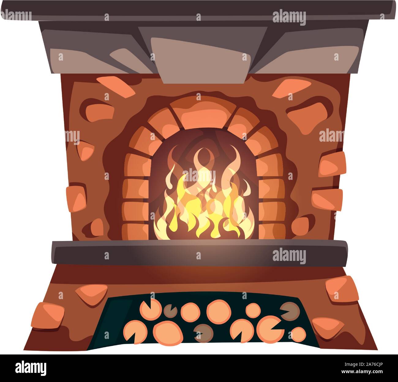 House chimney design, Architecture home winter decoration season and ...