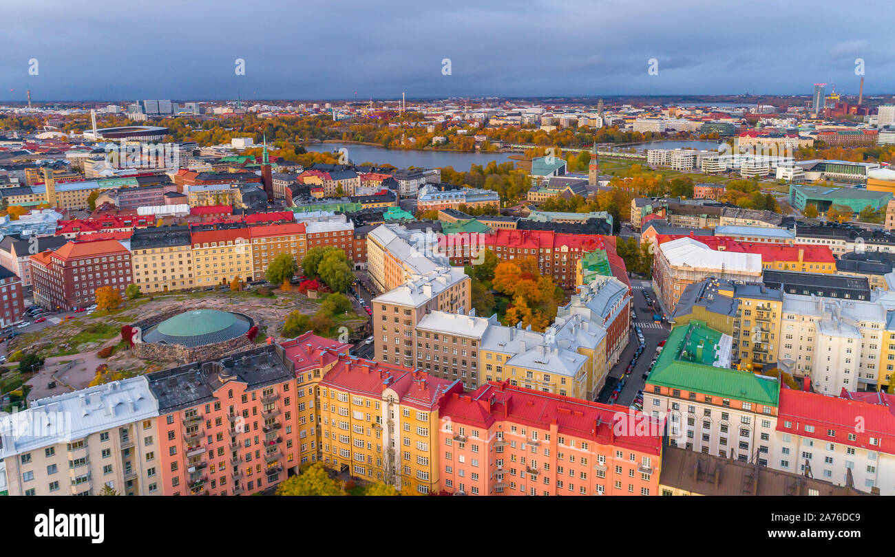 Aerial view of Helsinki, Finland Stock Photo - Alamy