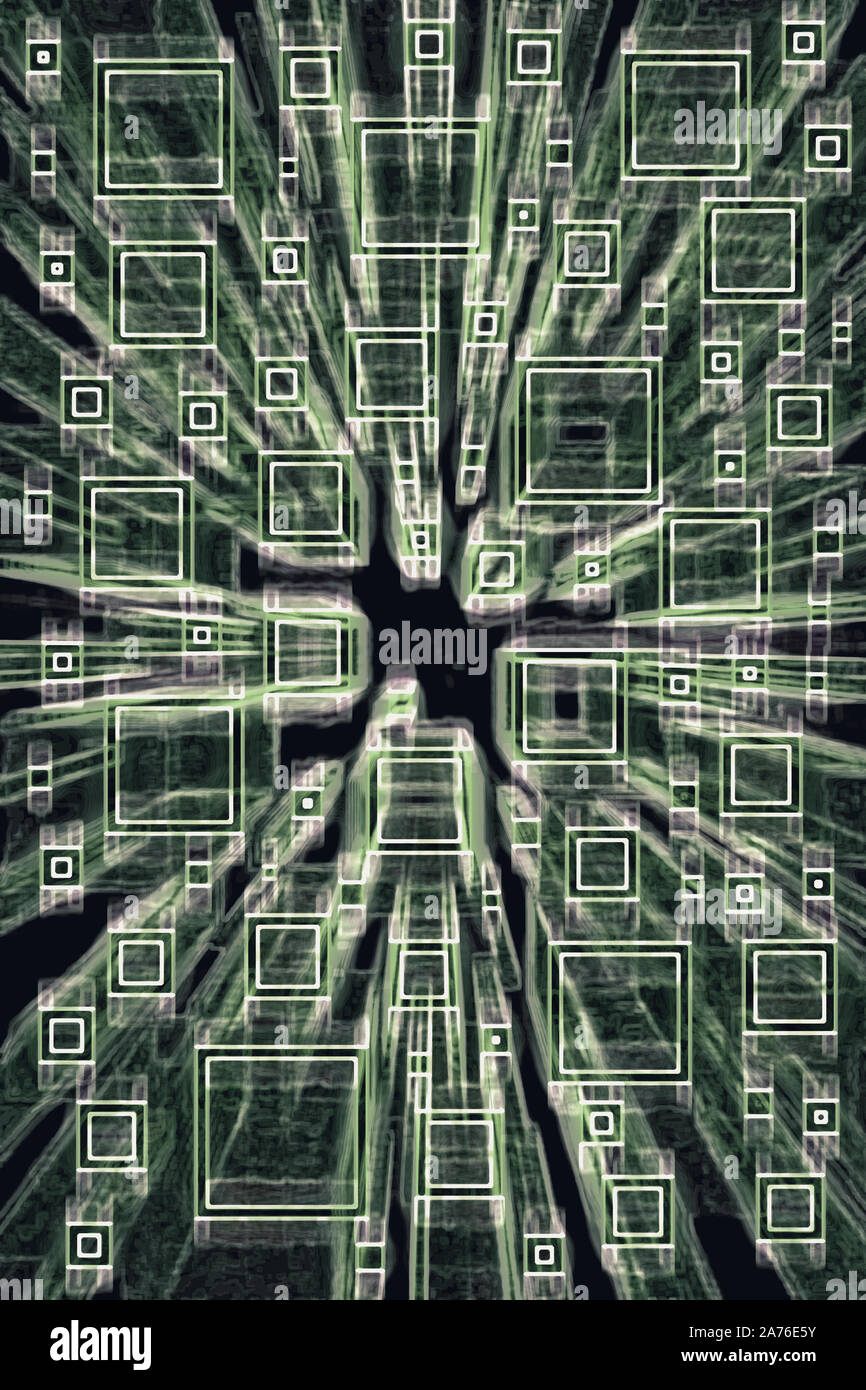 An abstract repeating block shaped background image Stock Photo - Alamy
