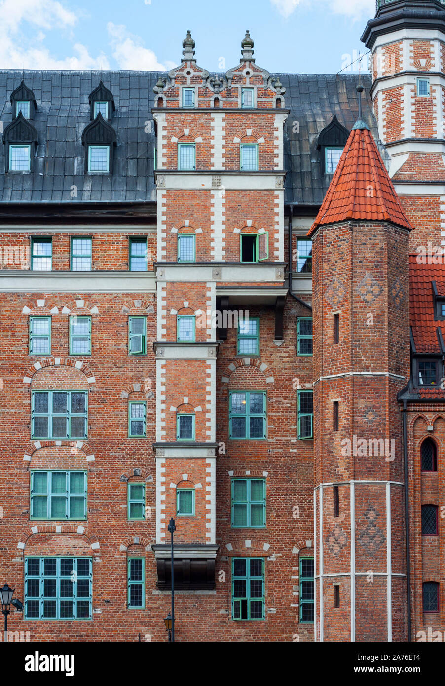 Renaissance brick build House of the Society of Naturalists with ...