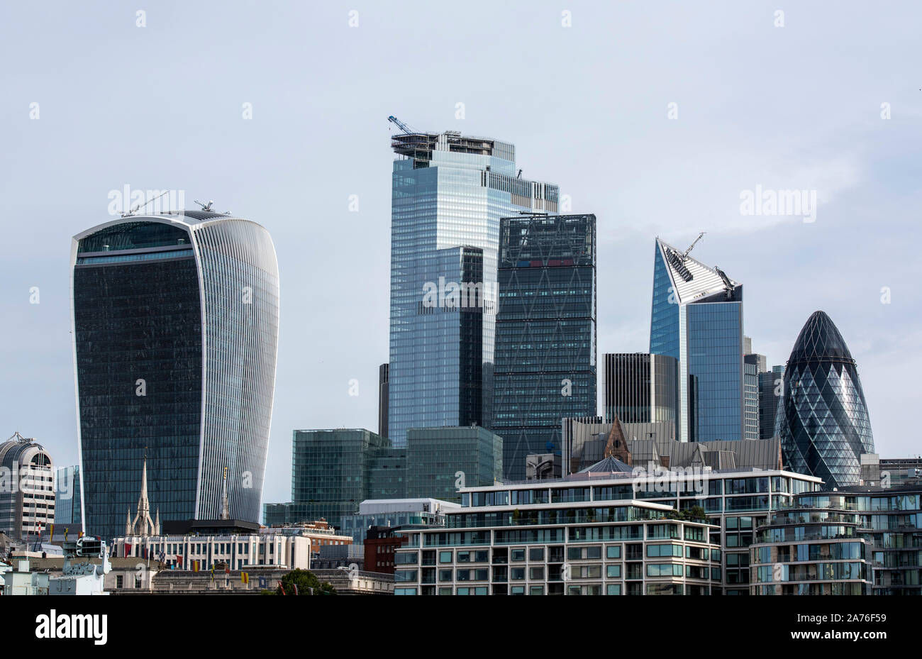 The Financial District in London, England UK Stock Photo - Alamy