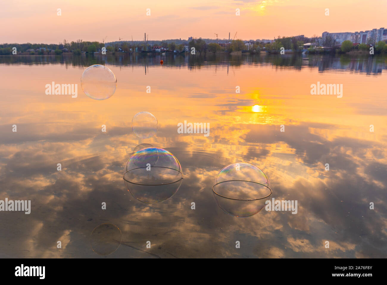 Bubbles in the sun hi-res stock photography and images - Alamy