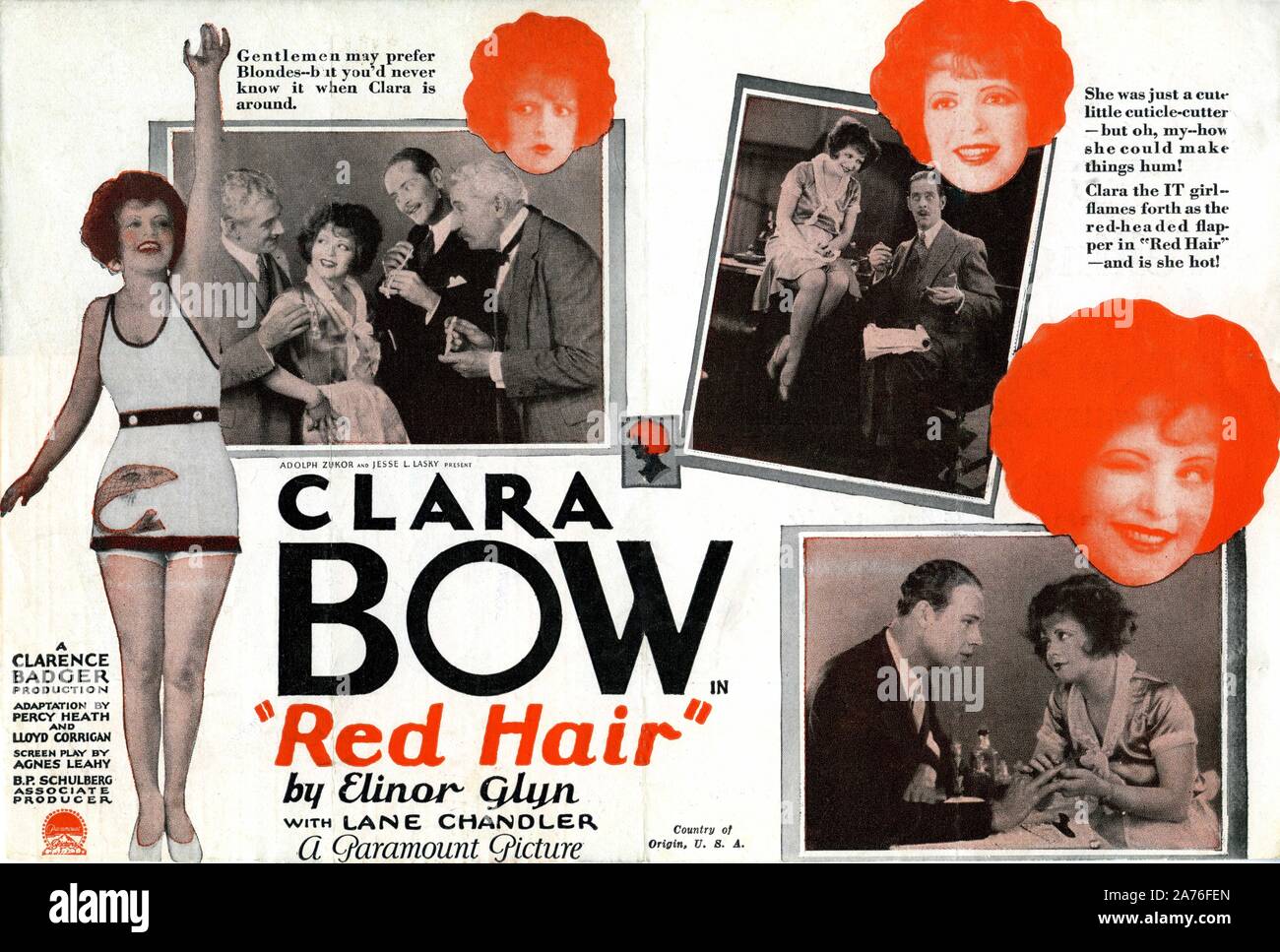 Clara Bow Red Hair