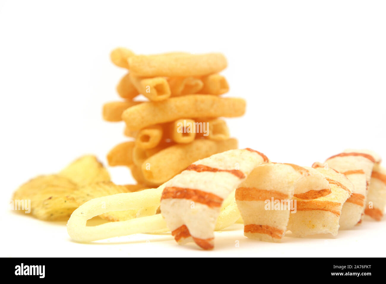 Potato chips package Cut Out Stock Images & Pictures - Alamy