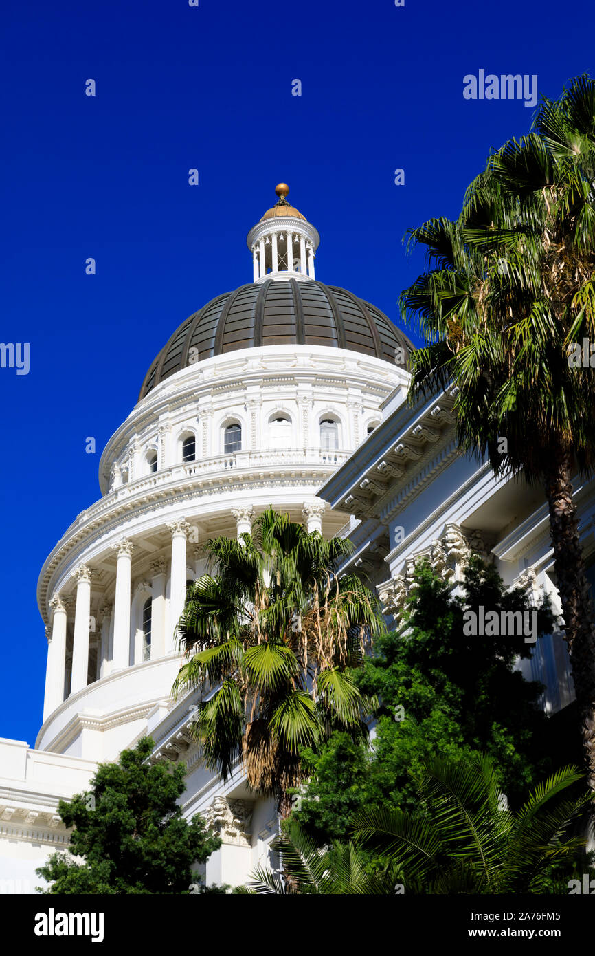 State Capitol building, Sacramento, State capital of California, United ...