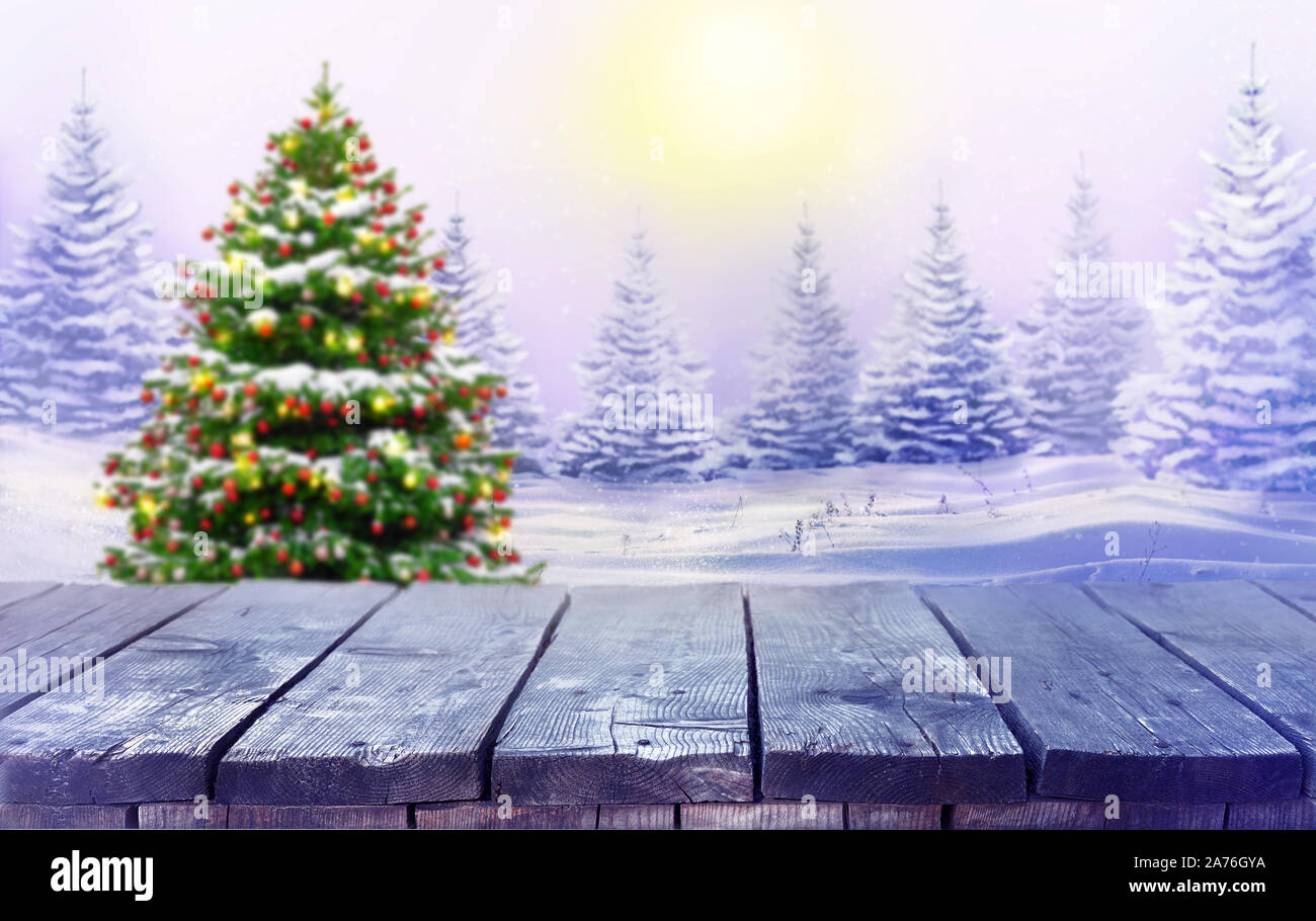 Beautiful Christmas Tree Snow