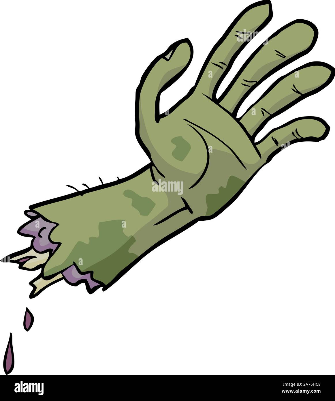 Cartoon Pointing Zombie Hand High Resolution Stock Photography and ...