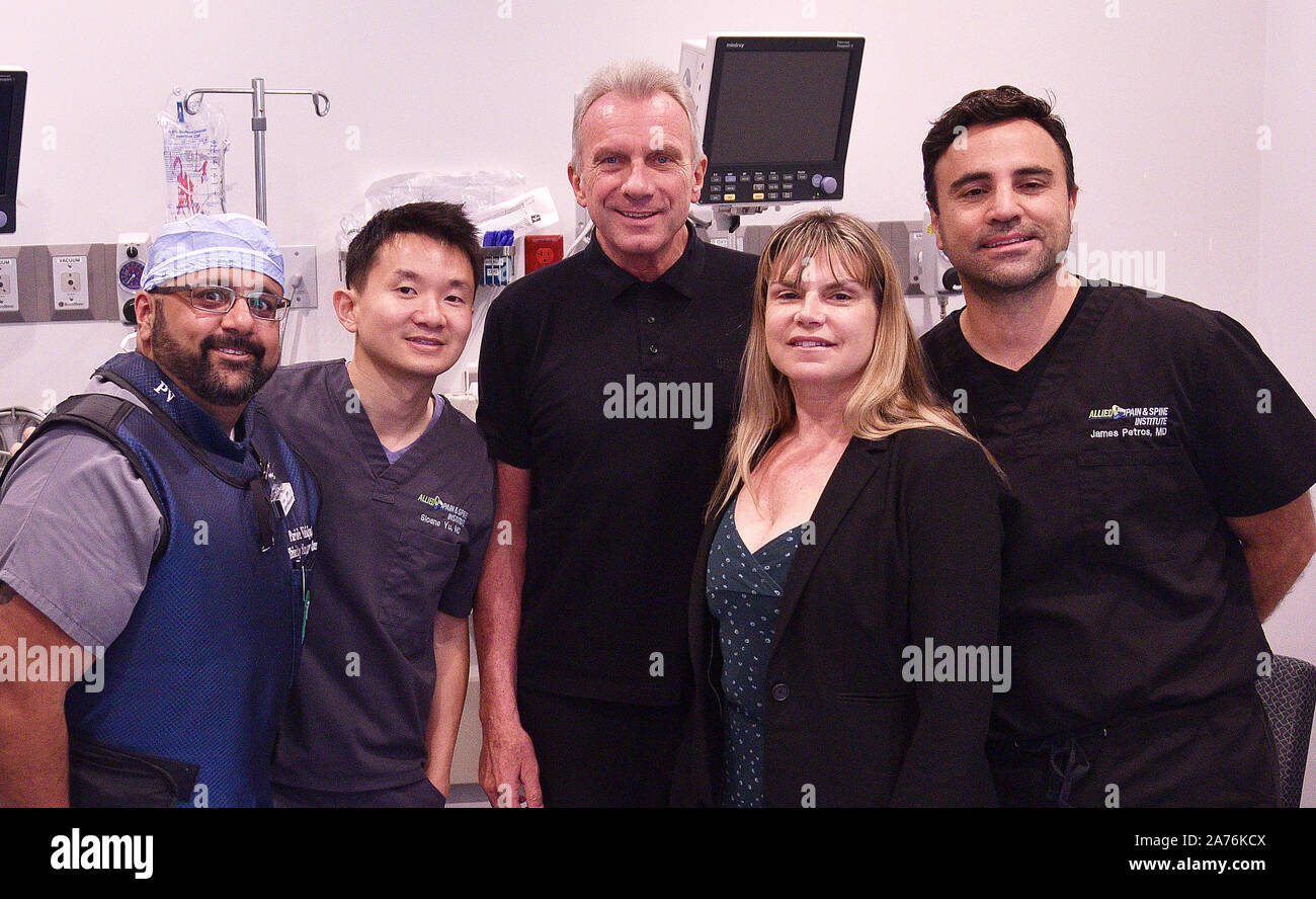 Doctor Parish Vaidya, Doctor Sloane Yu, Joe Montana, CEO and founder of ...