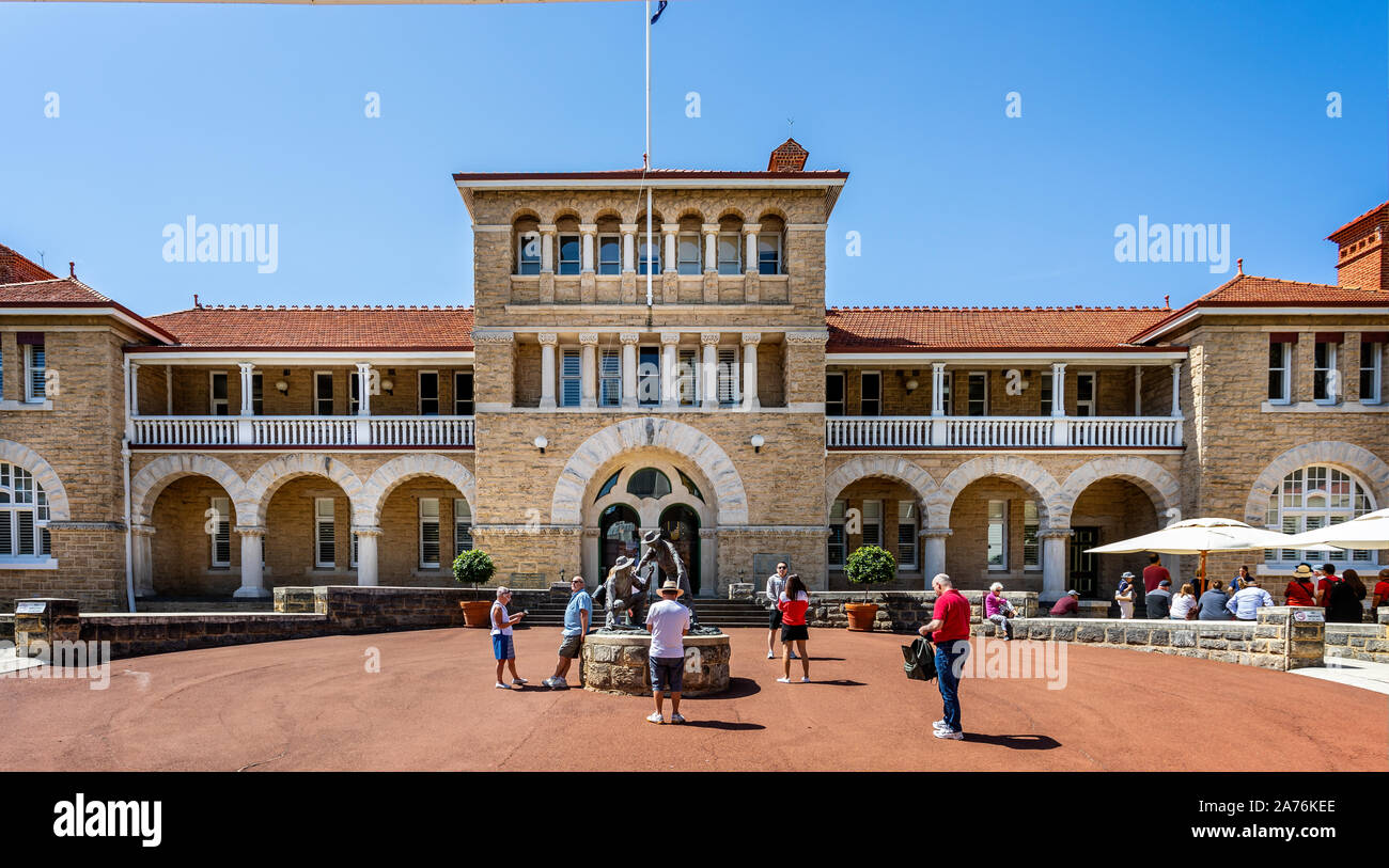 The Perth Mint building in Perth, Australia on 24 October 2019 Stock ...