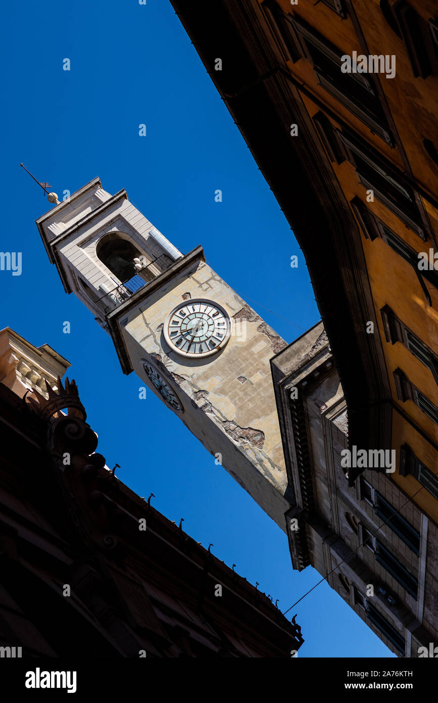 Clock tower italy hi-res stock photography and images - Alamy