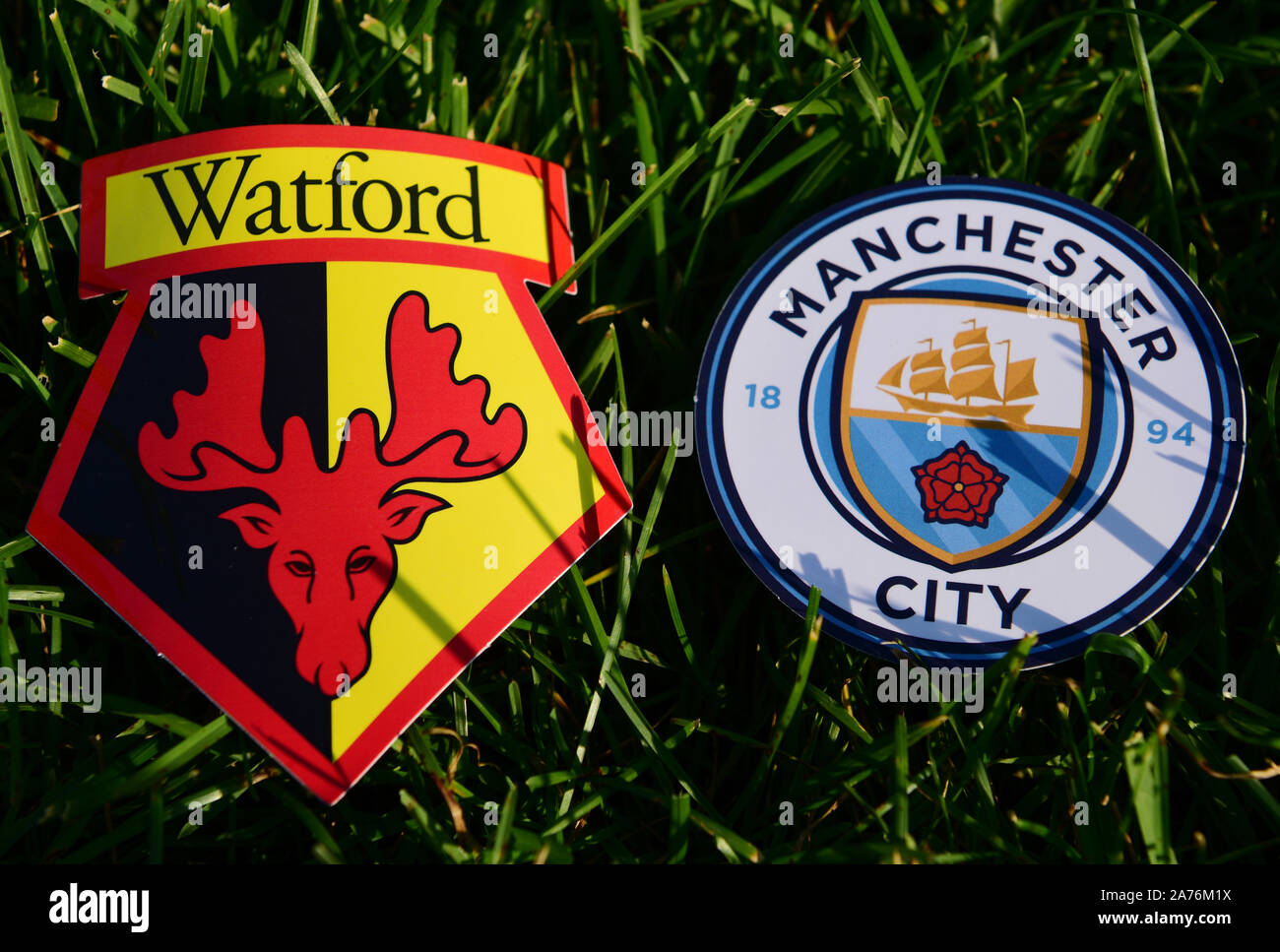 Logo football clubs england hi-res stock photography and images - Alamy