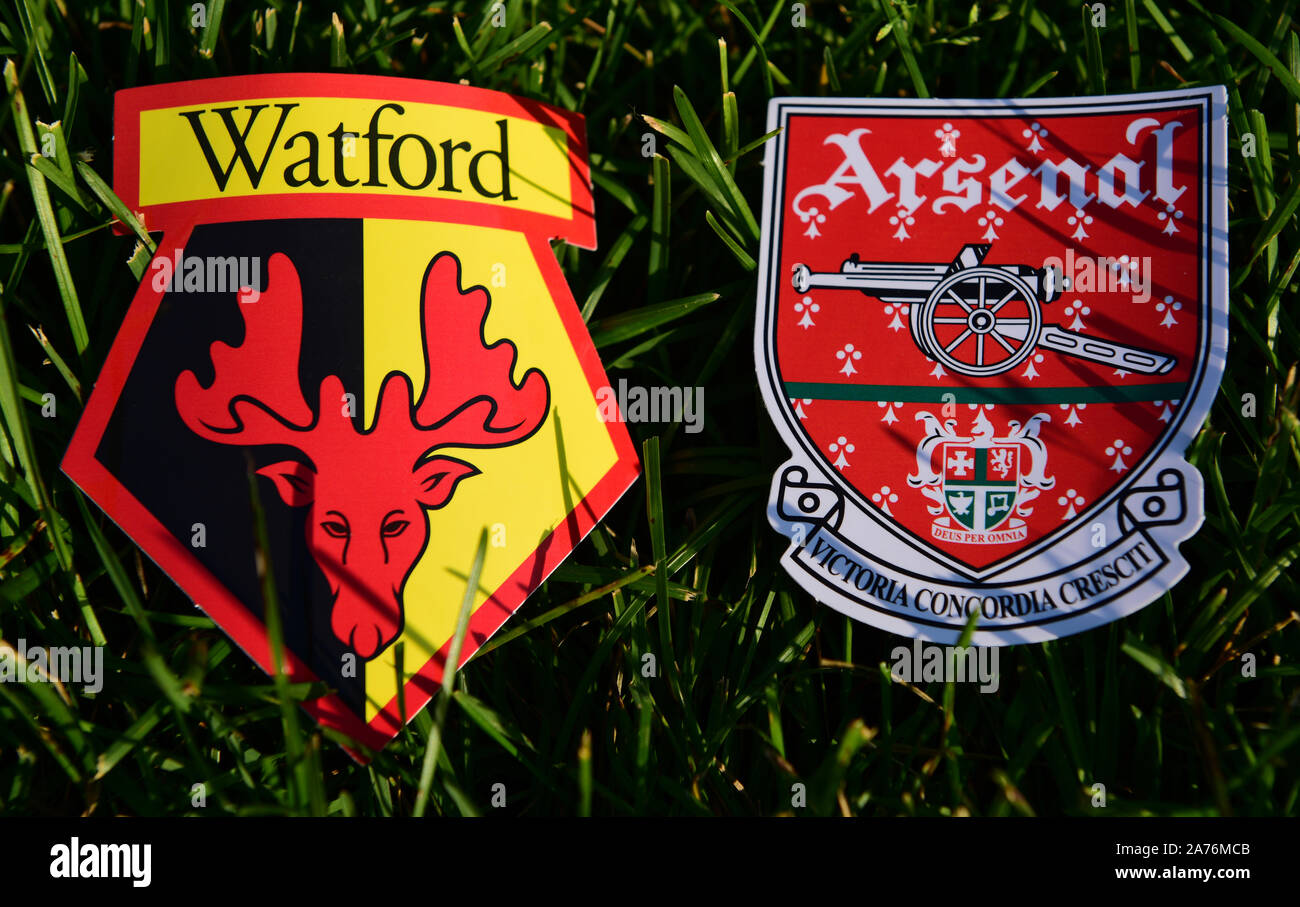 Emblems of english football clubs hi-res stock photography and images ...